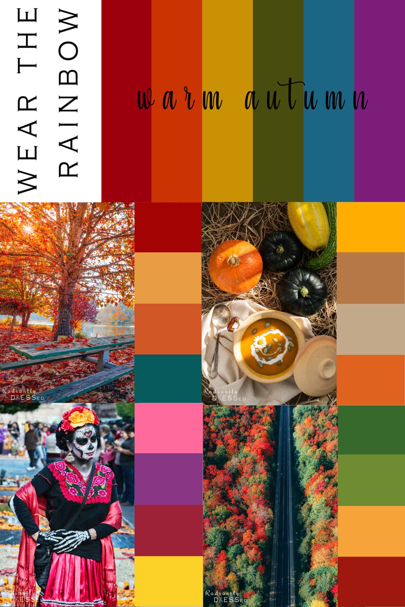 All About Warm Autumn: Explore the 12 Seasons at Radiantly Dressed