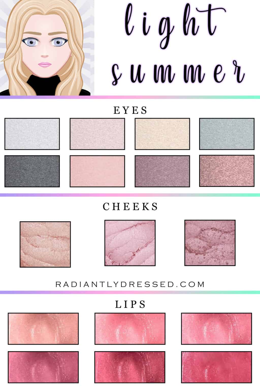 All About Light Summer: Explore the 12 Seasons at Radiantly Dressed