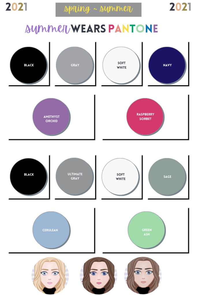 Pantone Colors for Spring/Summer 2021 - Radiantly Dressed