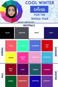 Cool/True Winter: Color Palette and Wardrobe Guide for 2025 at ...