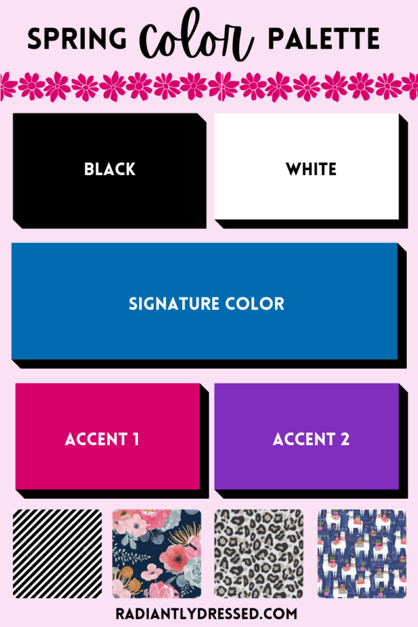 Spring Capsule Wardrobe: 45 Pieces for 90 Days at Radiantly Dressed