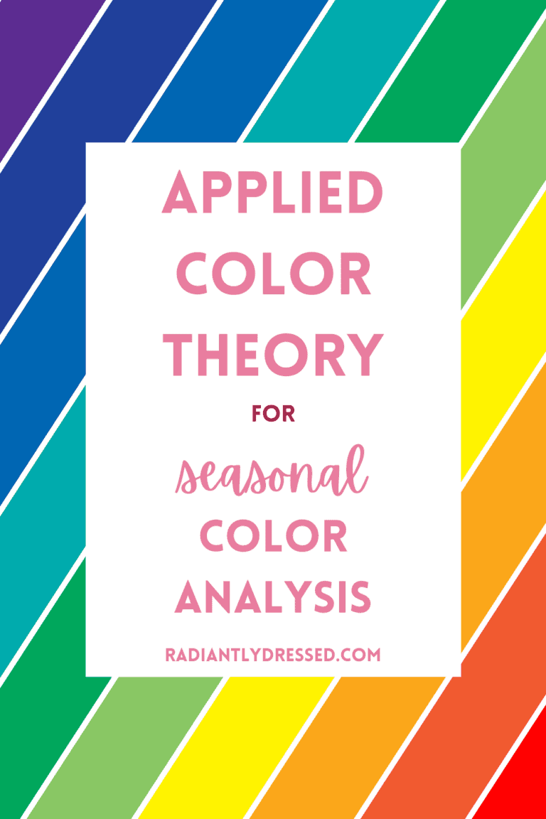 Color Theory for Seasonal Analysis - Radiantly Dressed
