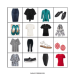 Create a Simple Grid Capsule Wardrobe: Free Download Included