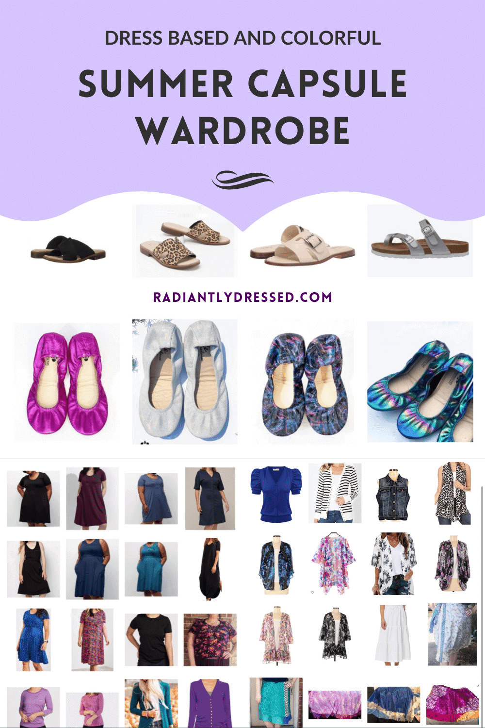 Colorful Summer Capsule Wardrobe