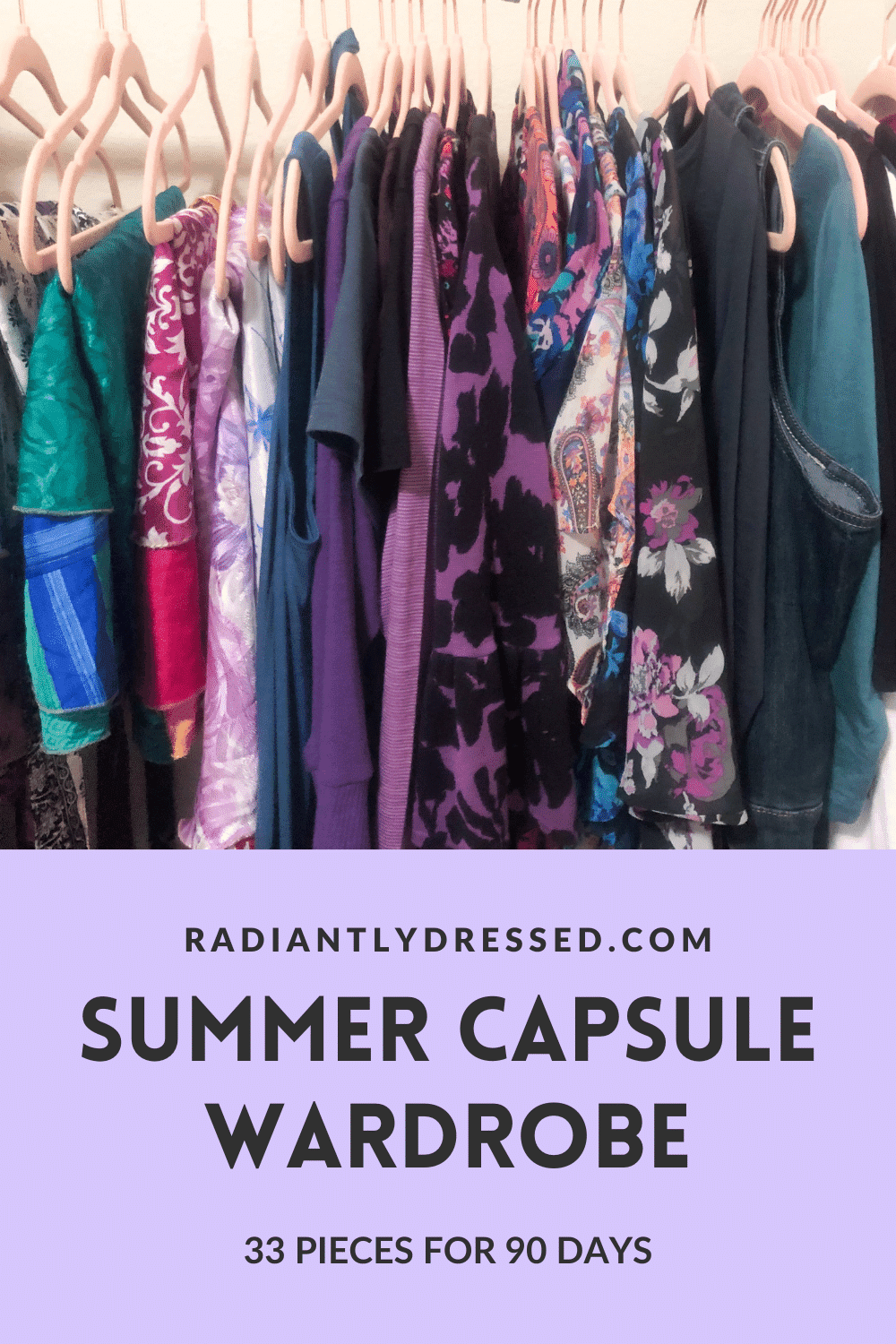 Colorful Summer Capsule Wardrobe