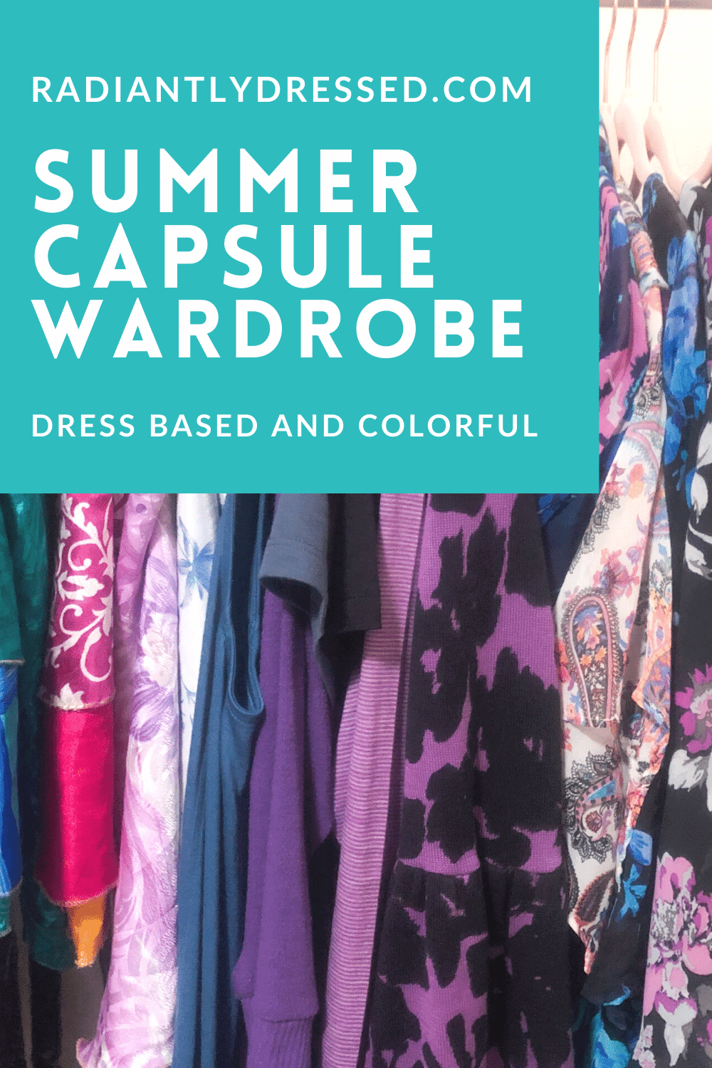 Colorful Summer Capsule Wardrobe