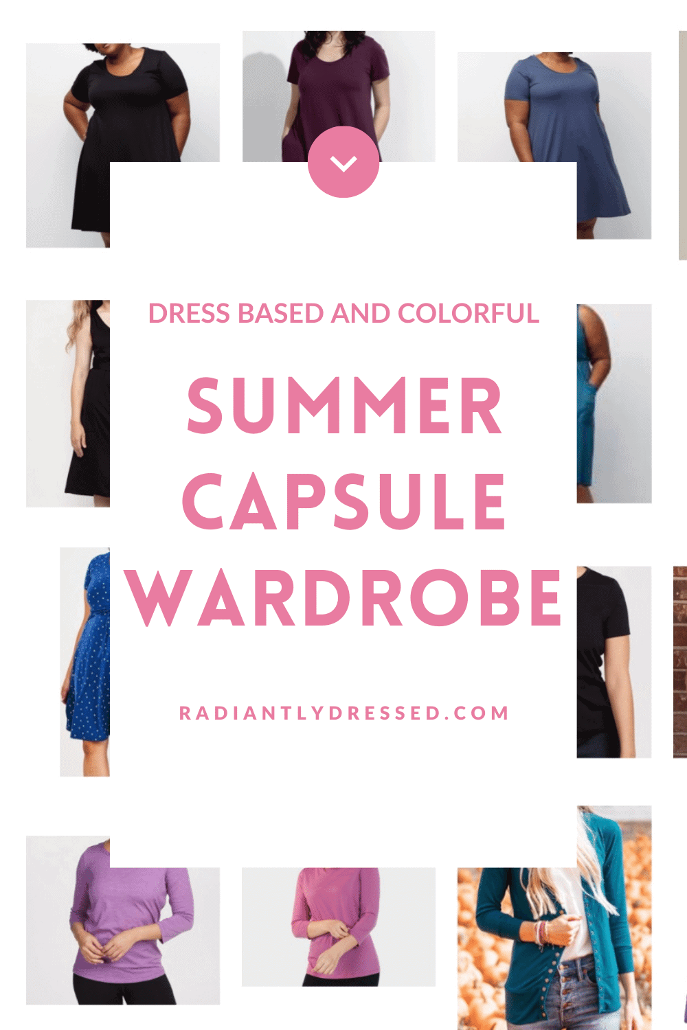 Colorful Summer Capsule Wardrobe