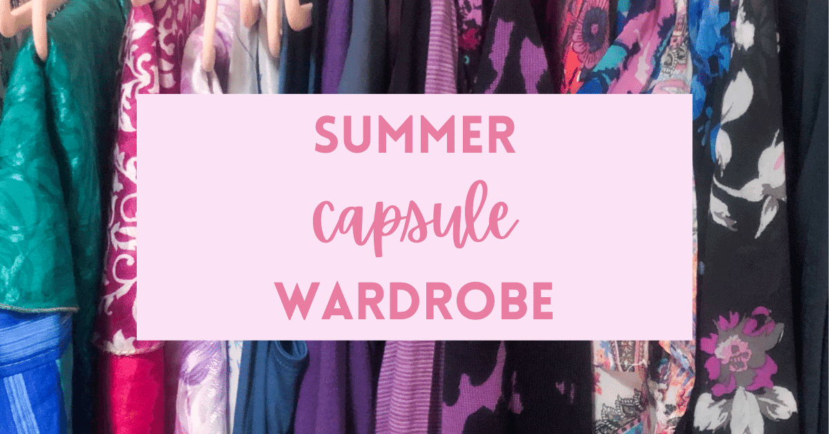 Colorful Summer Capsule Wardrobe