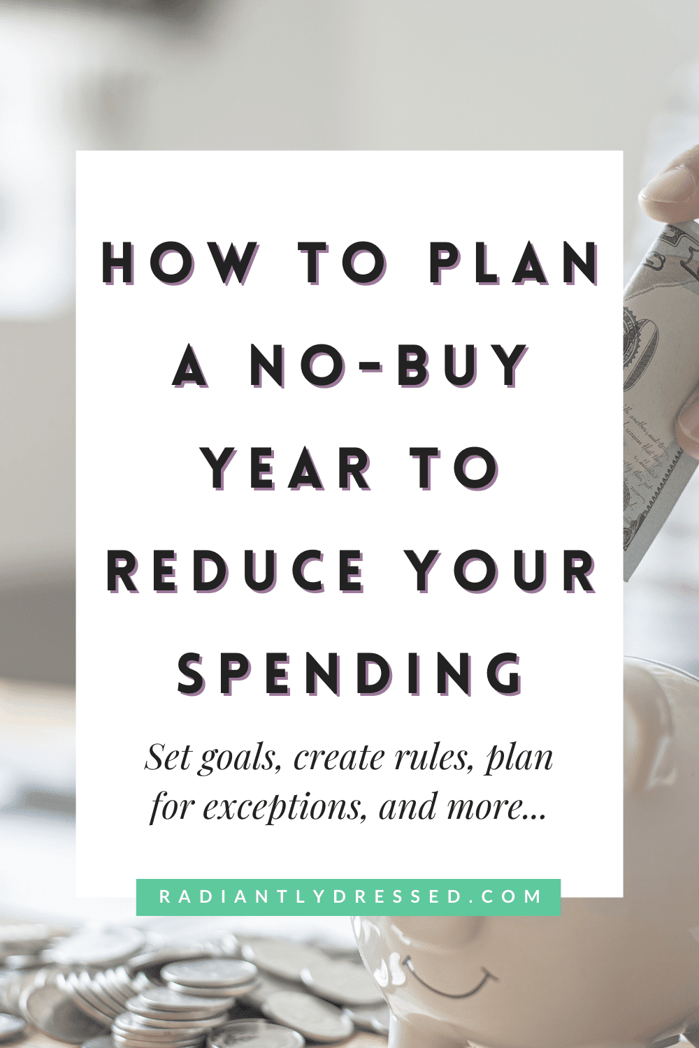How to Plan and Implement a No-Buy Year