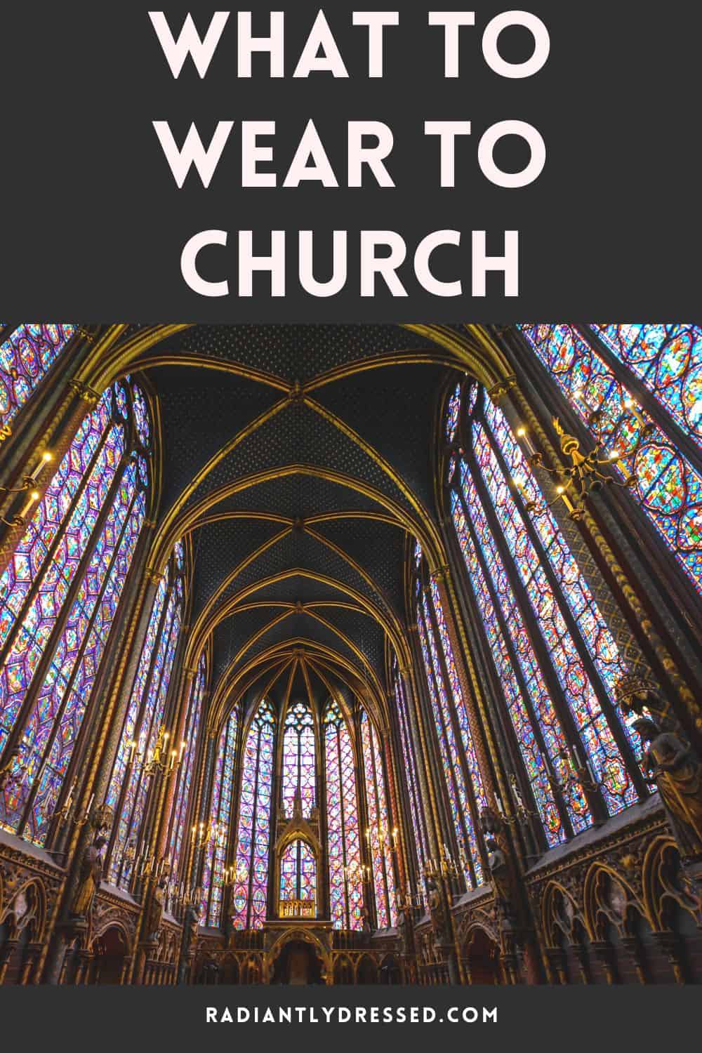 What to Wear to Church? Create a Style Uniform! - Radiantly Dressed