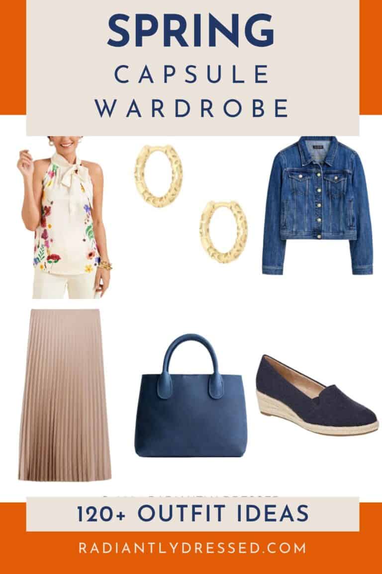 Create a Fresh Spring Capsule Wardrobe with These Clothing 25 Items