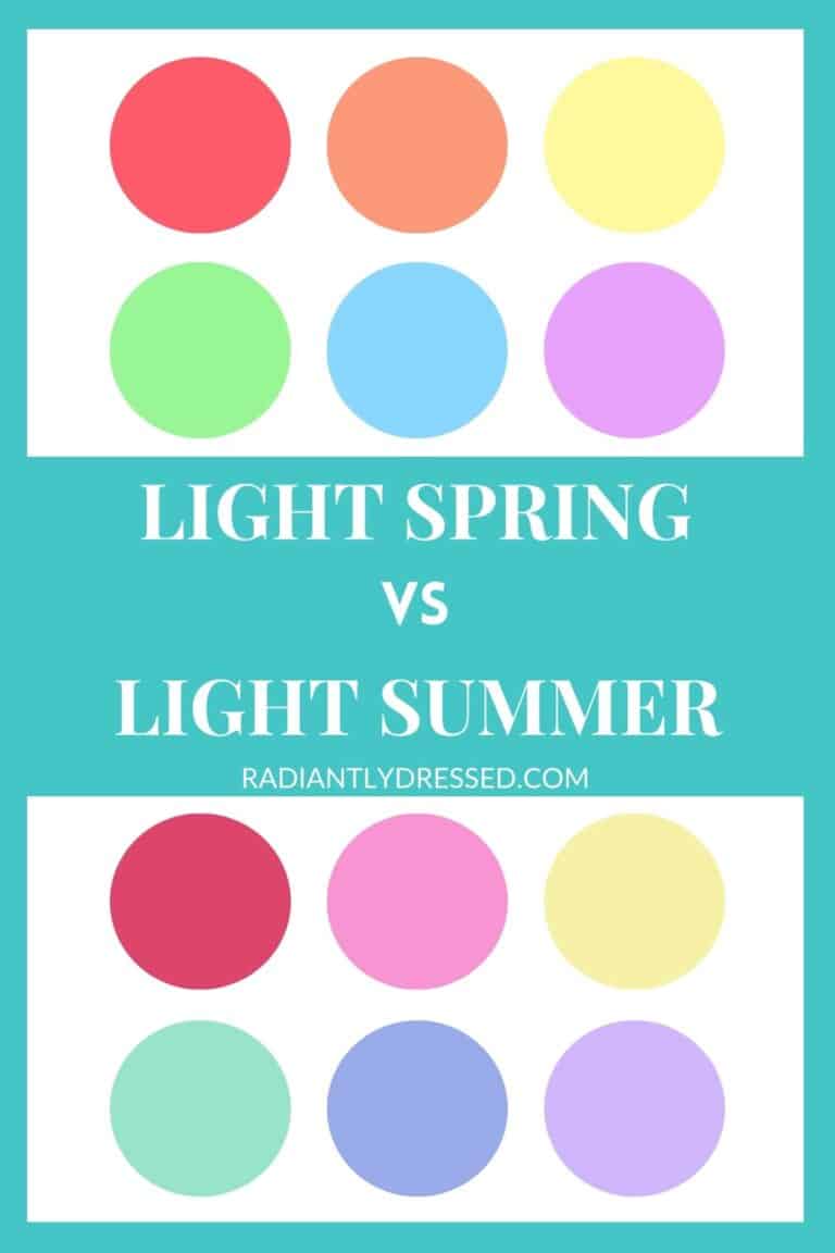 Light Spring vs Light Summer: Discover the Difference between the Light ...