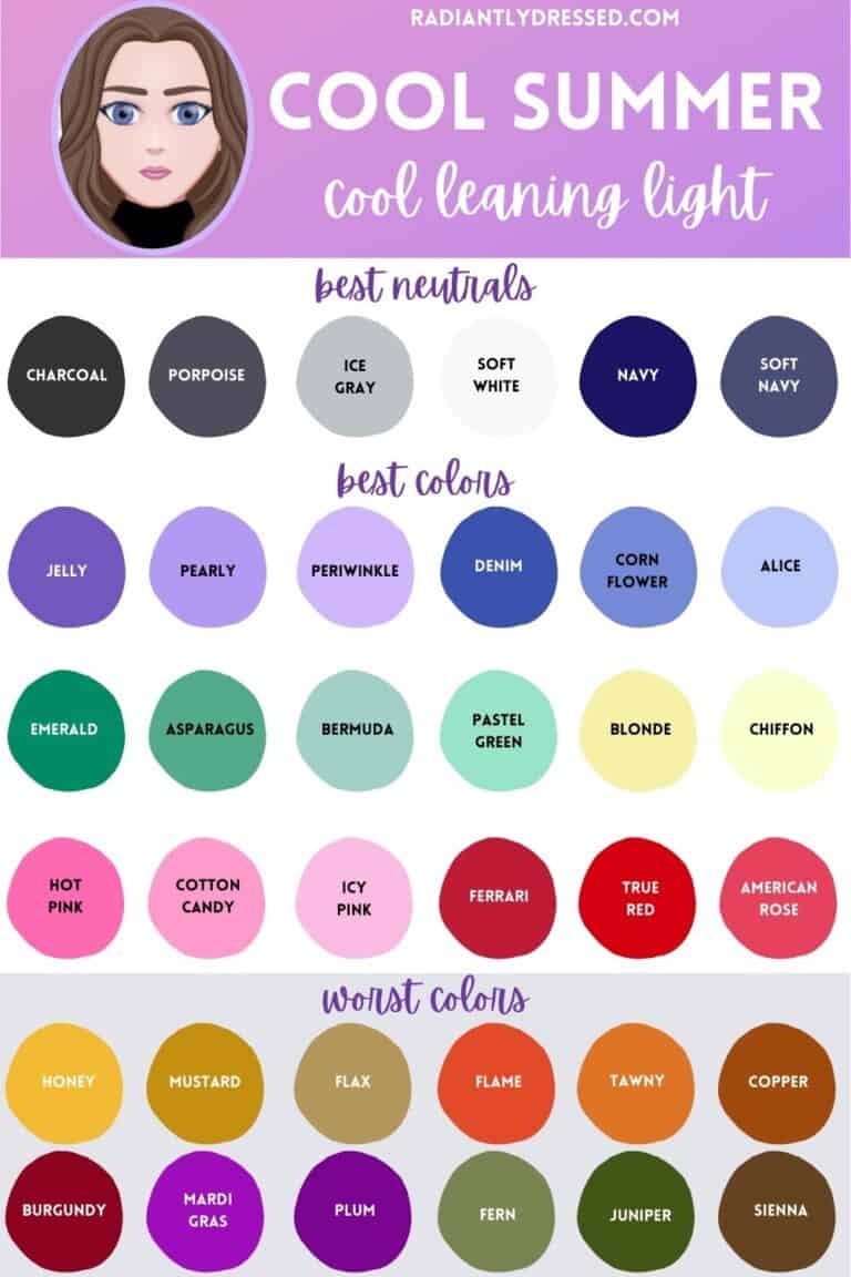 Cool Summer: Color Palette, Capsule Wardrobe, and Ultimate Guide at ...