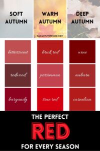 Red for Every Color Season – Find Your Perfect Shade of Red - Radiantly ...