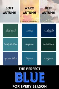 Blue for Every Color Season – Find Your Perfect Blue Hue - Radiantly ...