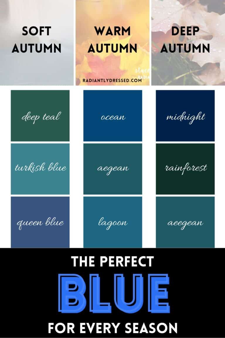 Blue for Every Color Season – Find Your Perfect Blue Hue - Radiantly ...