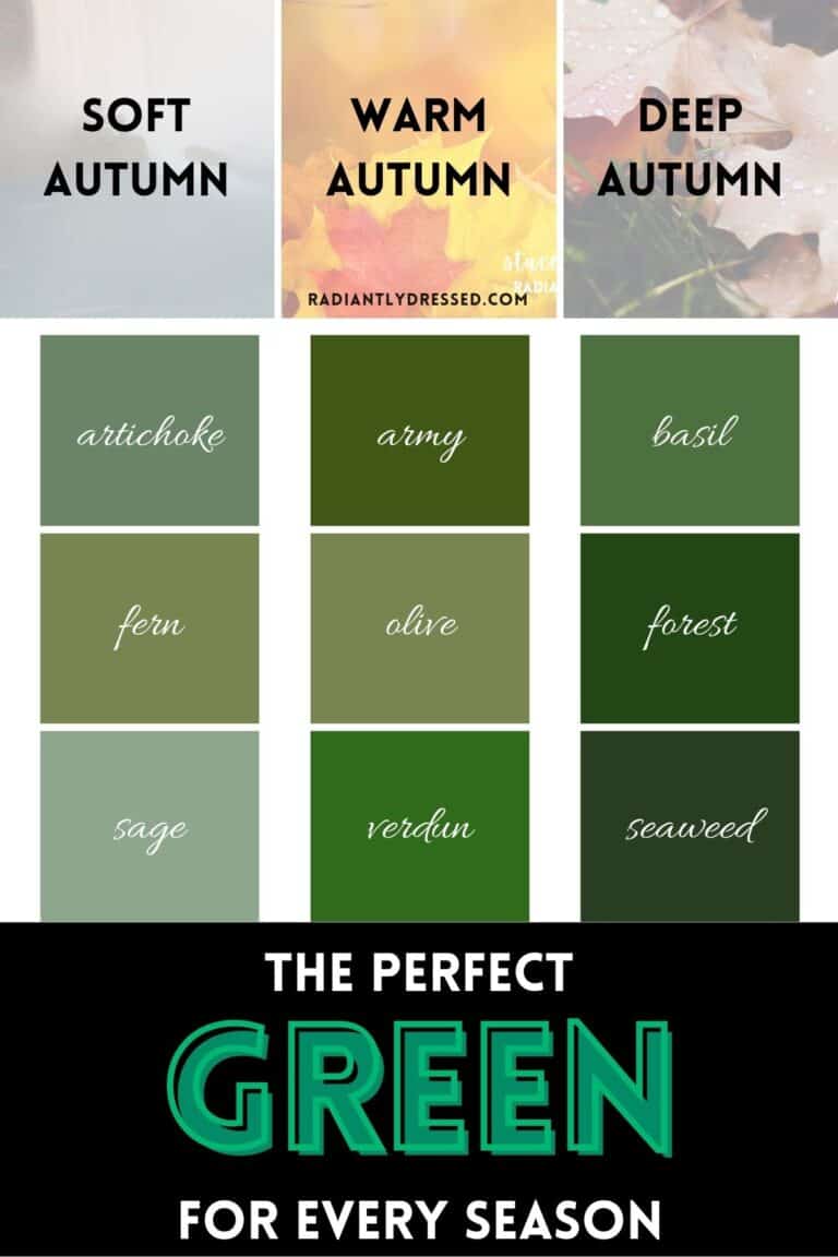 Green for Every Color Season – Find Your Perfect Shade of Green ...