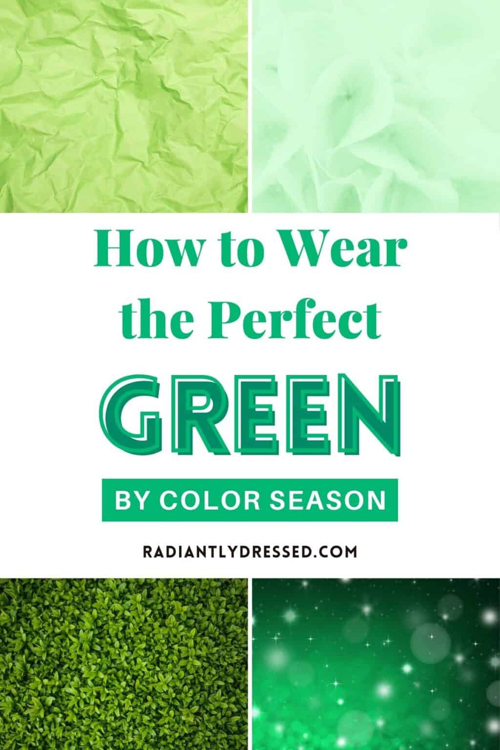 Green for Every Color Season – Find Your Perfect Shade of Green ...