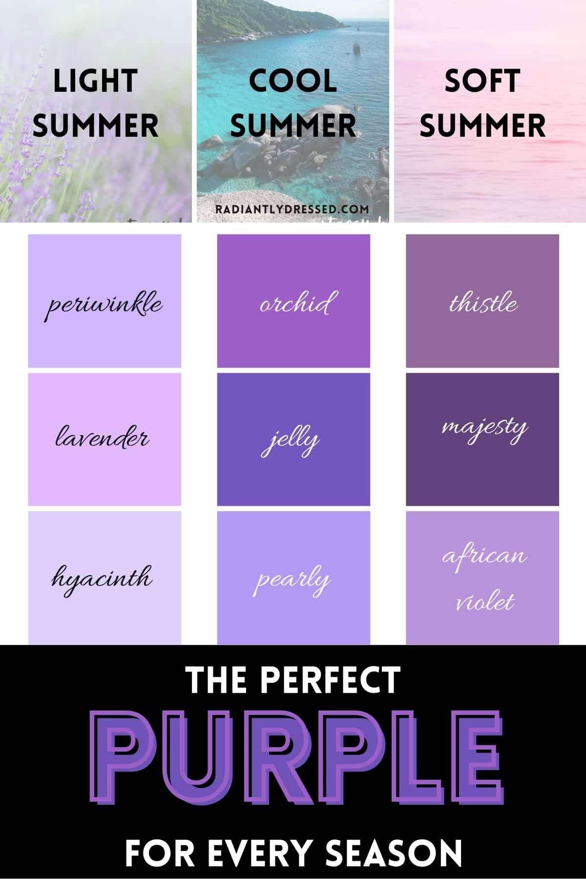 Purple for Every Color Season – Find Your Perfect Purple Hue ...