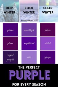 Purple for Every Color Season – Find Your Perfect Purple Hue ...