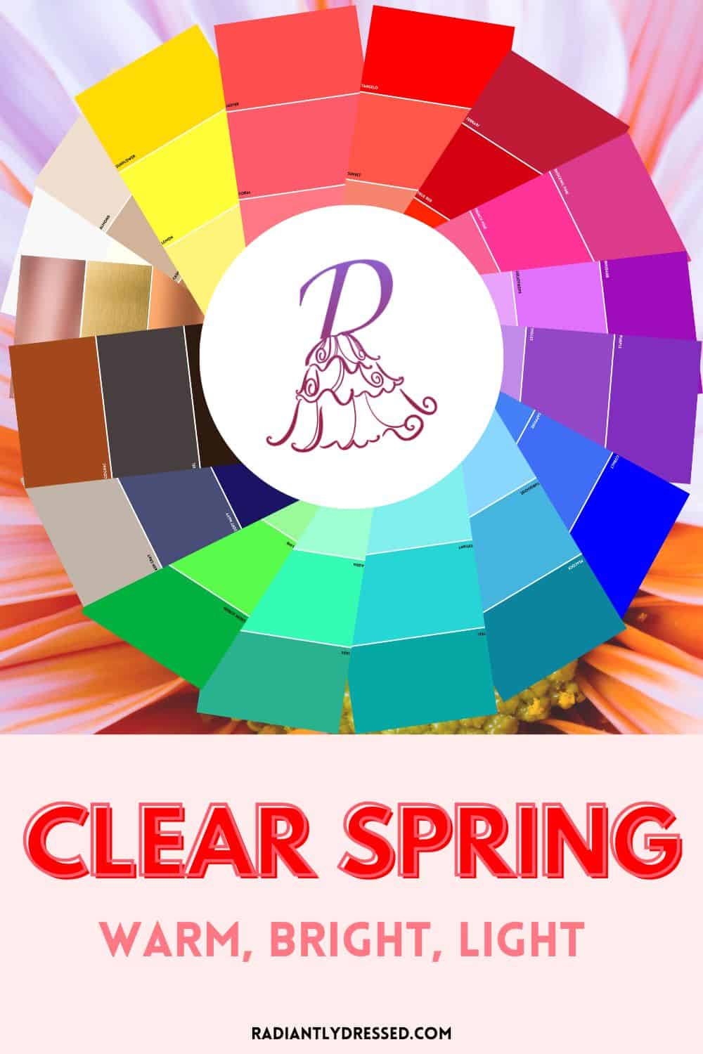 Clear/Bright Spring: Color Palette and Wardrobe Guide for 2025 at ...