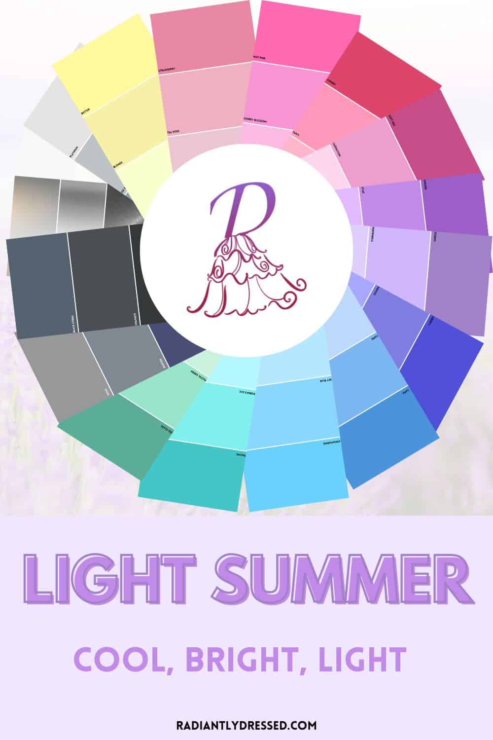 Light Summer: Color Palette and Wardrobe Guide for 2025 at Radiantly ...