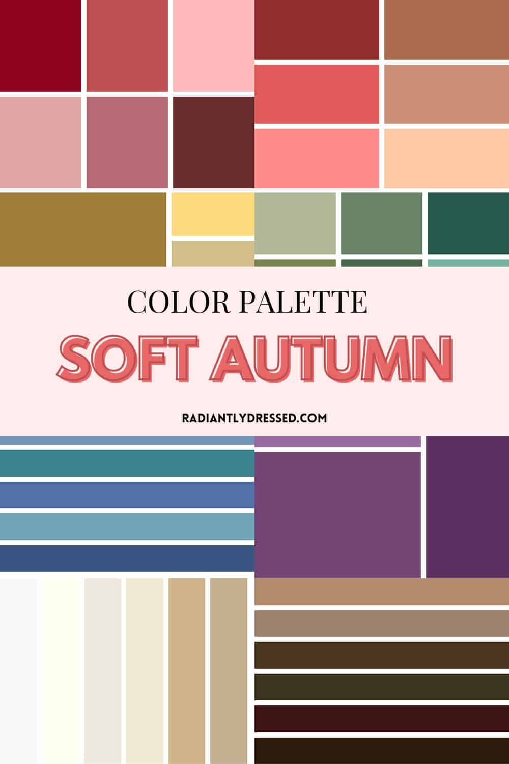 Soft Autumn: Color Palette and Wardrobe Guide for 2025 at Radiantly Dressed