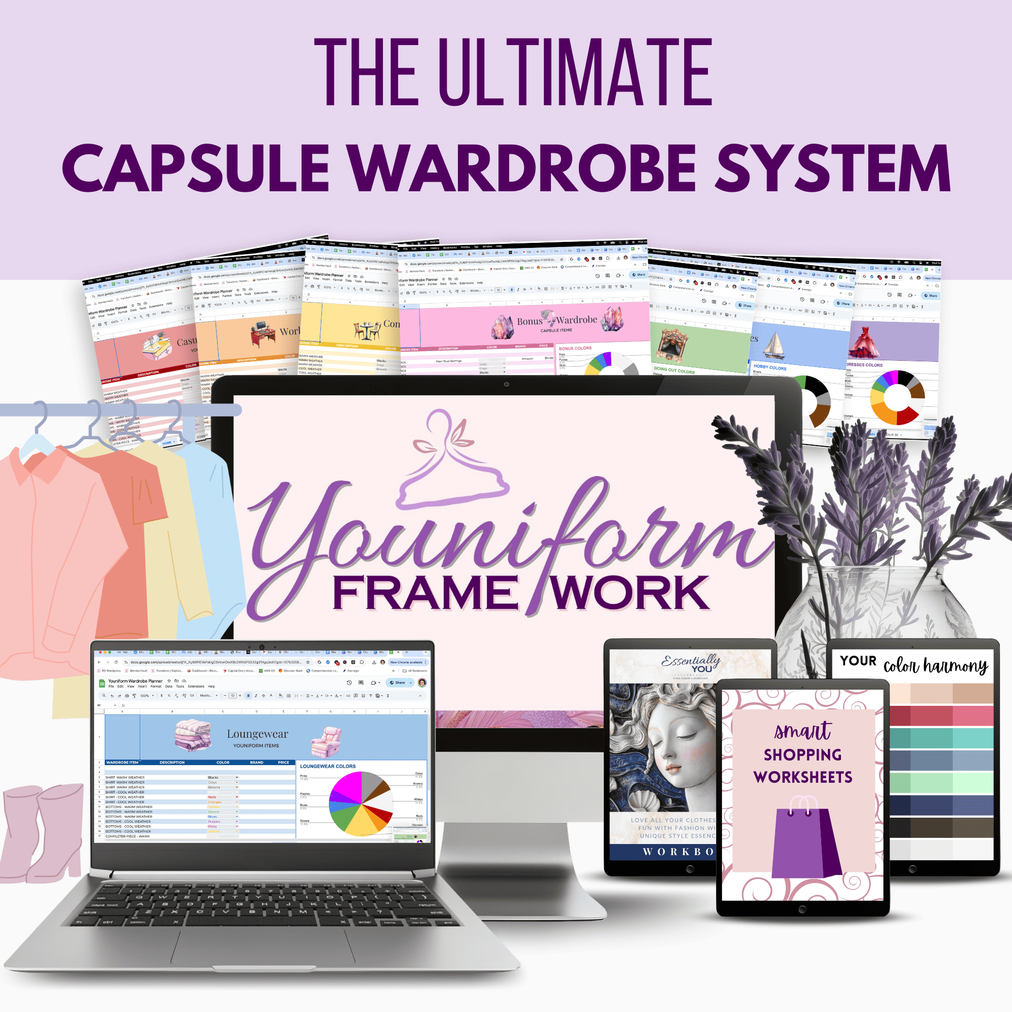 Create Easy Outfits with a 4-Piece Wardrobe - Radiantly Dressed