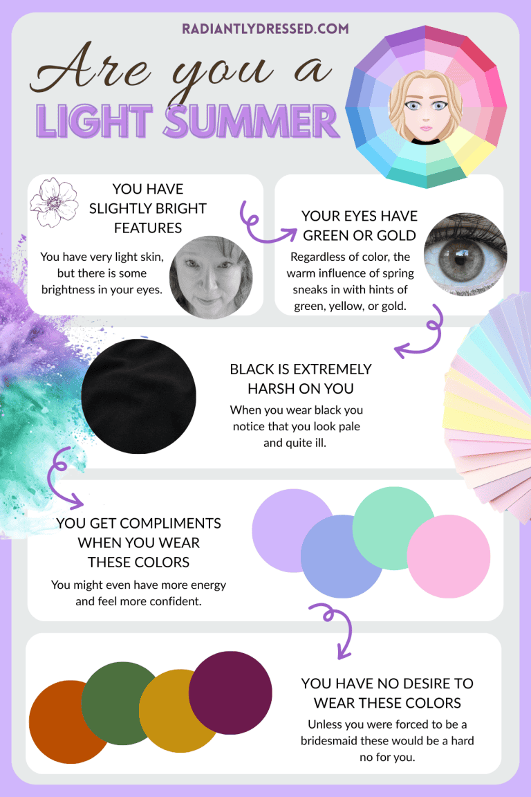 Light Summer: Color Palette and Wardrobe Guide for 2025 at Radiantly ...