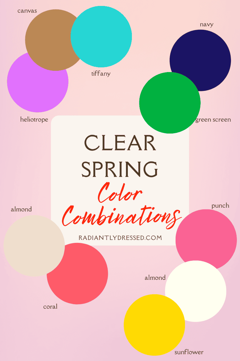 Clear/Bright Spring: Color Palette and Wardrobe Guide for 2025 at ...