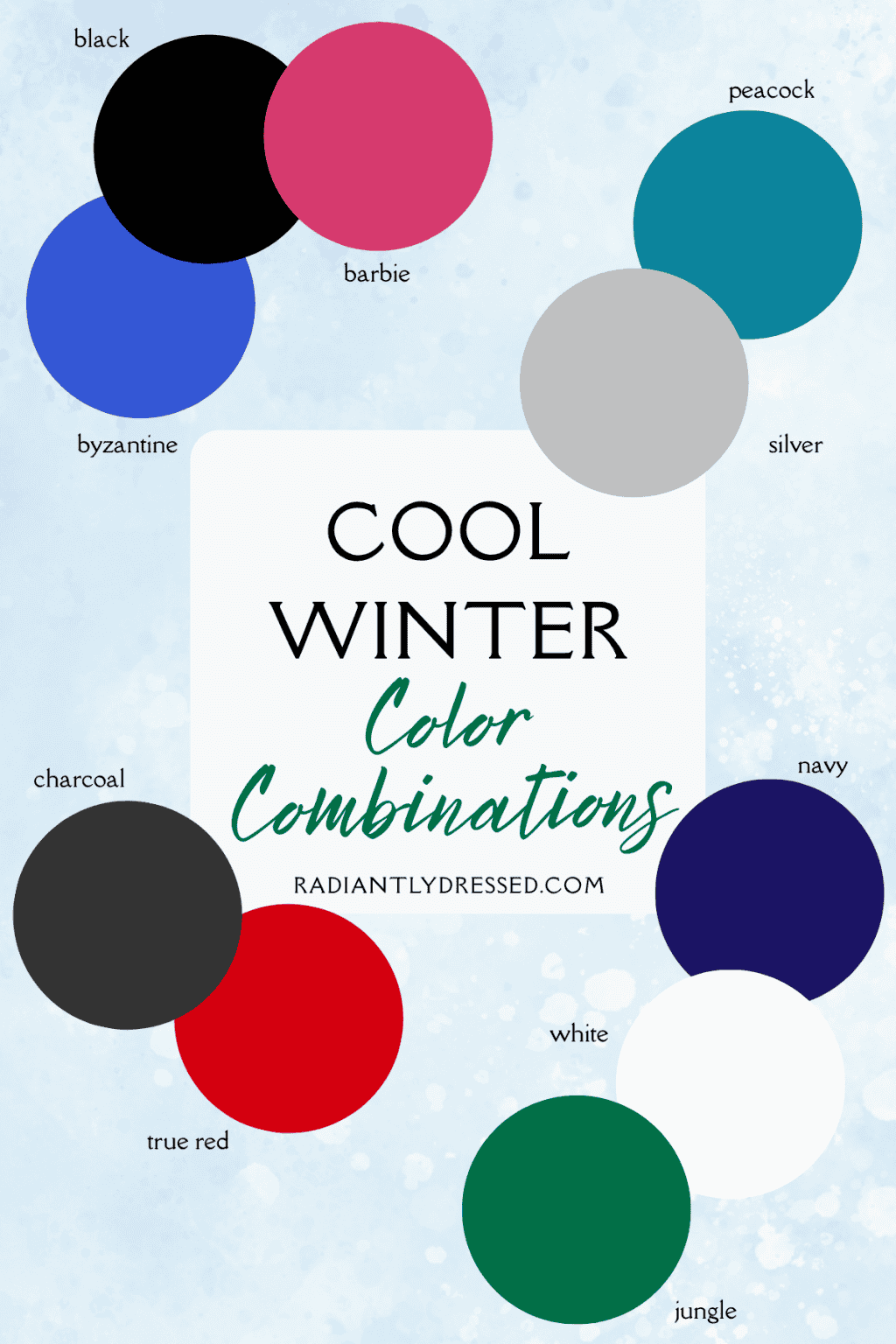Cool/True Winter: Color Palette and Wardrobe Guide for 2025 at ...